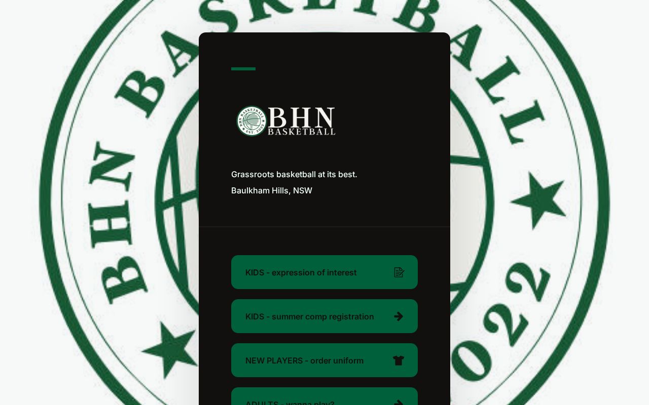 BHN Basketball